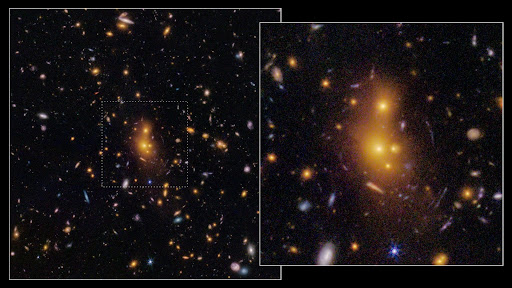 New JWST images of abnormally well-developed galaxy cluster open up the ...